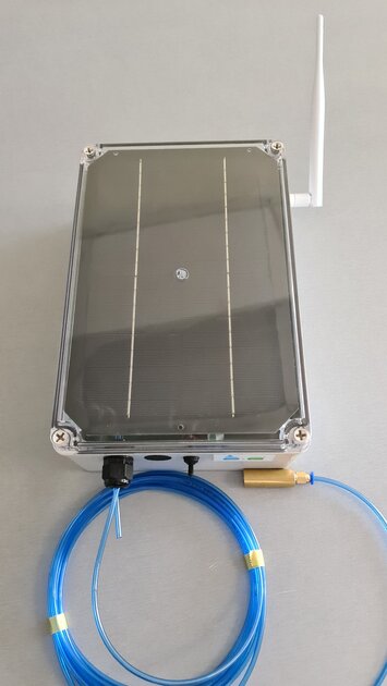 Water Vision Professional Wireless Tank Unit with Solar Panel (TLS2021 ...